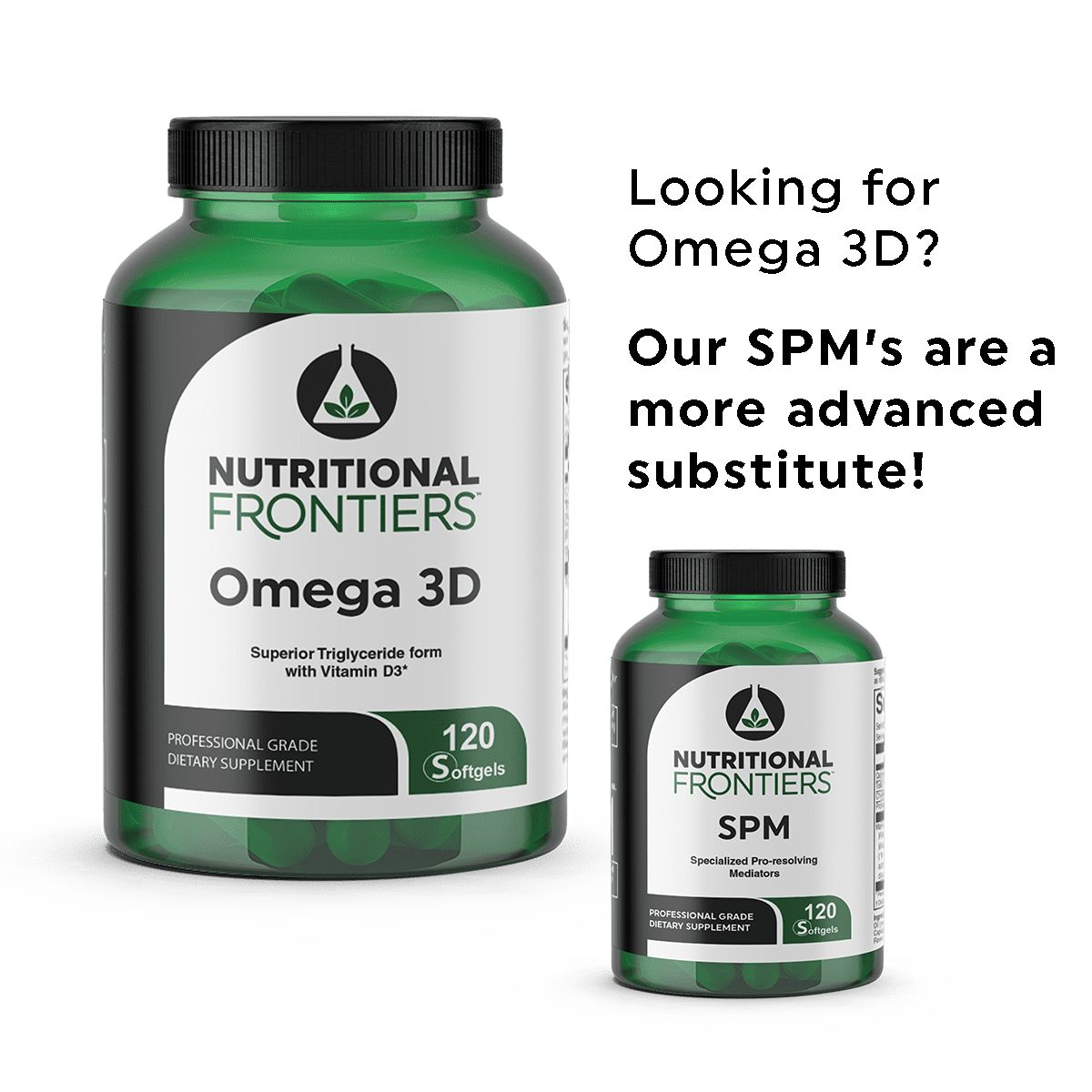 Omega 3D 120 ct. - Nutritional Frontiers